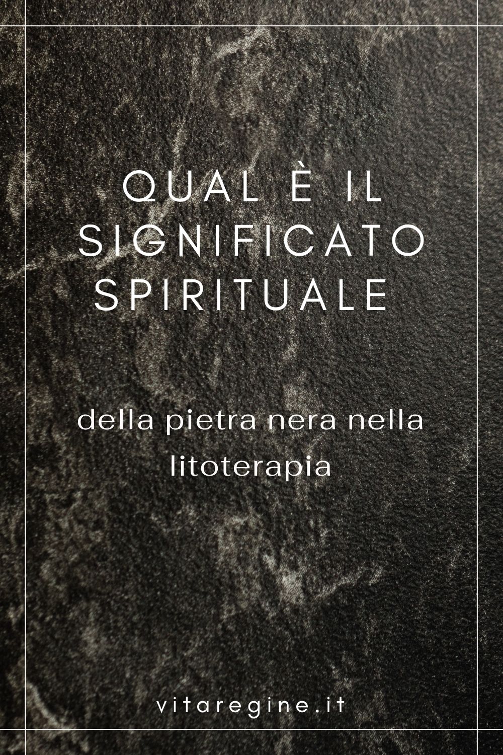 Qual è il significato spirituale della pietra nera nella litoterapia ...